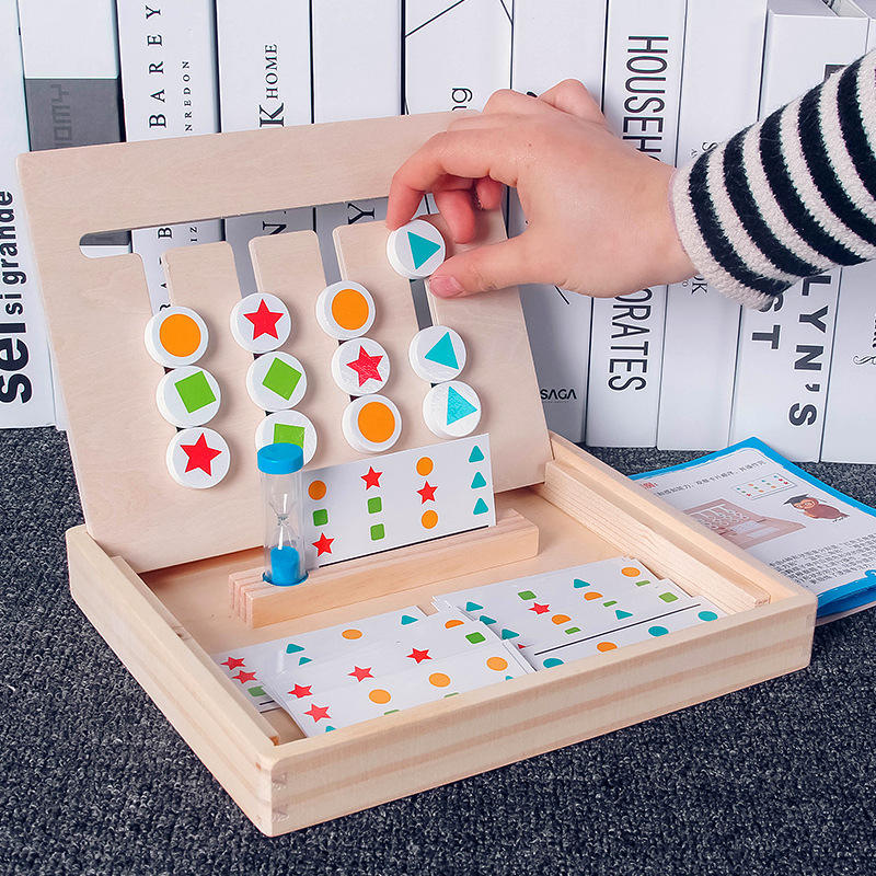 4 Color Line Logic Game for Kids | Brain Teaser Puzzle Toy ...